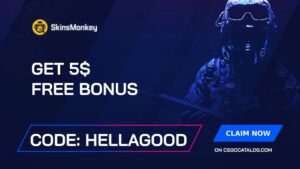 SkinsMonkey Promo Code 2025 "HELLAGOOD" | Get Free 5$